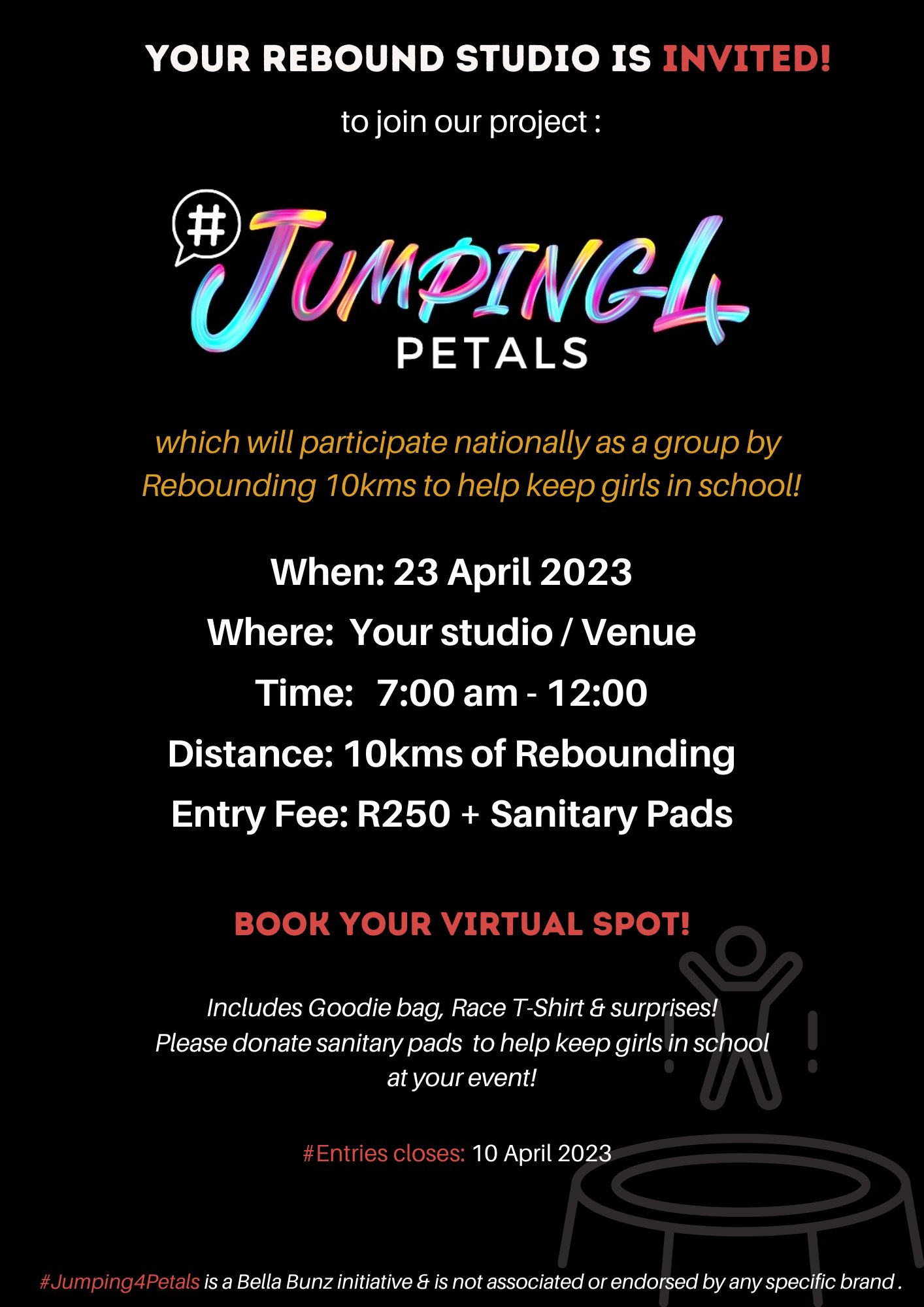 Jumping4Petals – Changing the community, one jump at a time!